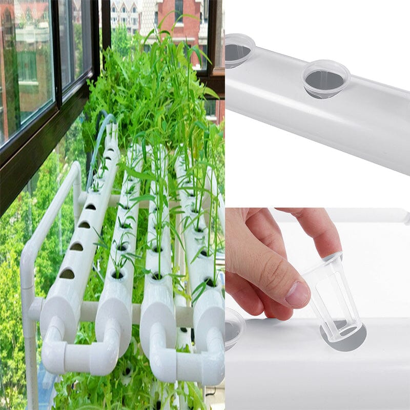 108 Plant Sites Hydroponic Grow Tool Kit Vegetable Garden Hydroponic G ...