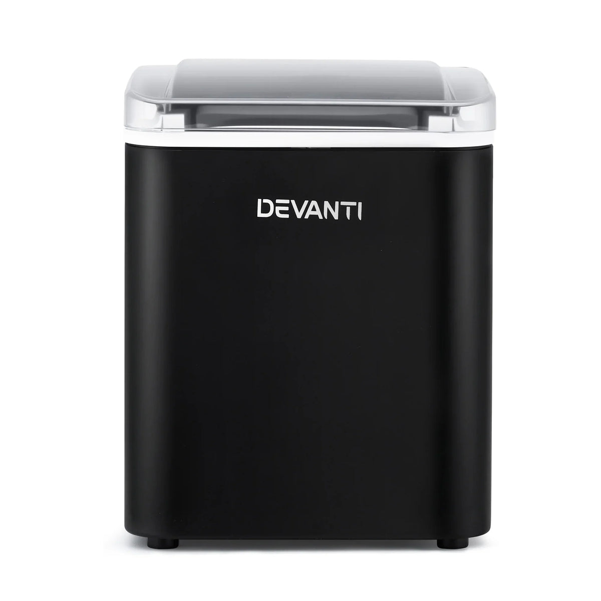 Devanti Ice Maker Machine Portable 12kg Countertop w/Self Cleaning 1.2 ...