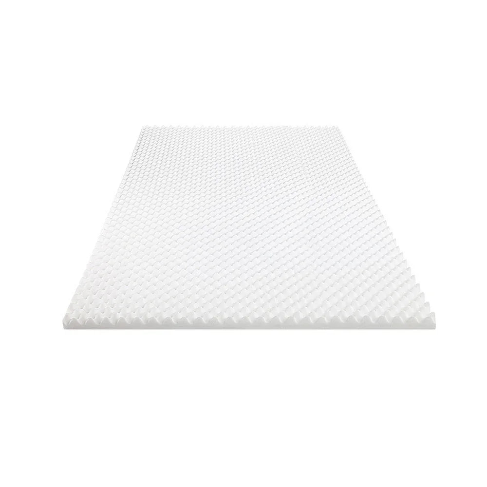 Giselle Bedding Memory Foam Mattress Topper Egg Crate 5cm King Single ...
