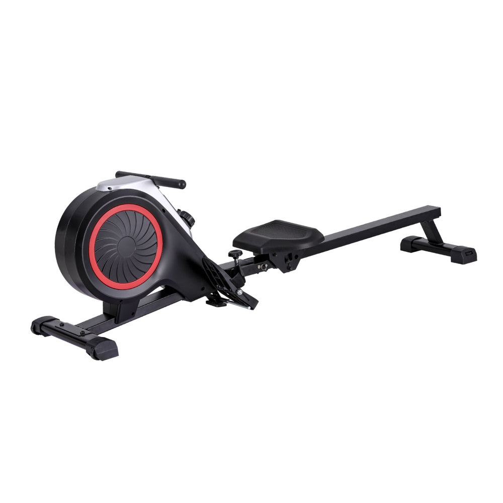 Rowing Machine 16 Levels Foldable Magnetic Rower Gym Cardio Workout ...