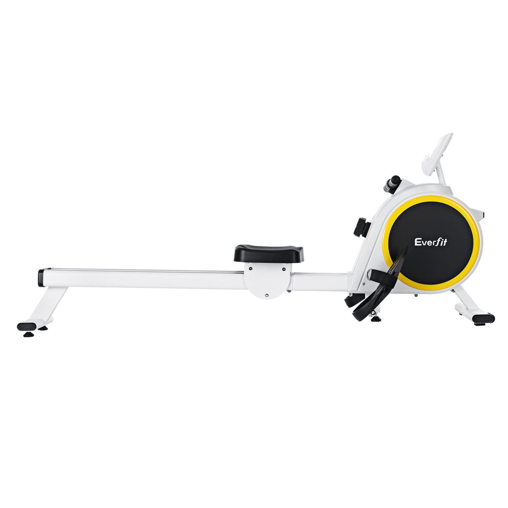 Rowing Machine 16 Levels Magnetic Rower Home Gym Cardio Workout ...