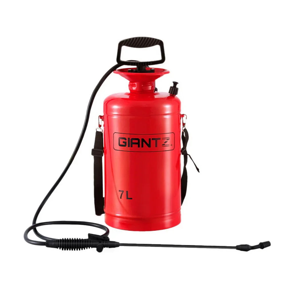 Giantz Weed Sprayer Pressure 7L Shoulder Pesticide Metal| KingsWarehouse