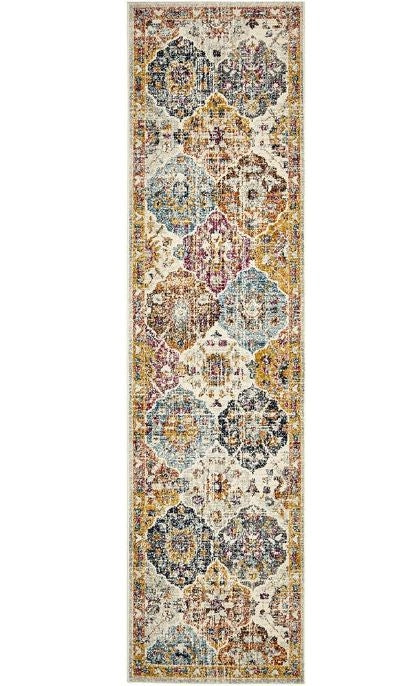 Museum 861 Rust Runner by Rug Culture-500X80CM - RUNNER| KingsWarehouse