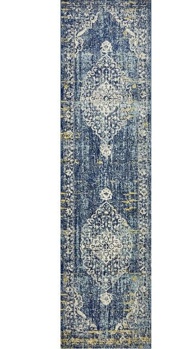 Museum 869 Navy Runner by Rug Culture-300X80CM - RUNNER| KingsWarehouse
