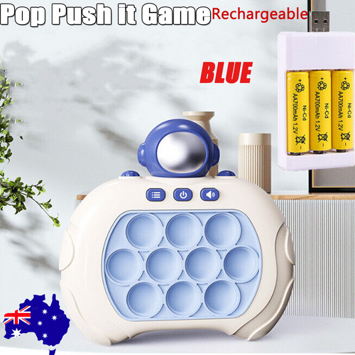 Rechargeable 3 Types Pop Push it Game Controller Sensory Fidget Toy El
