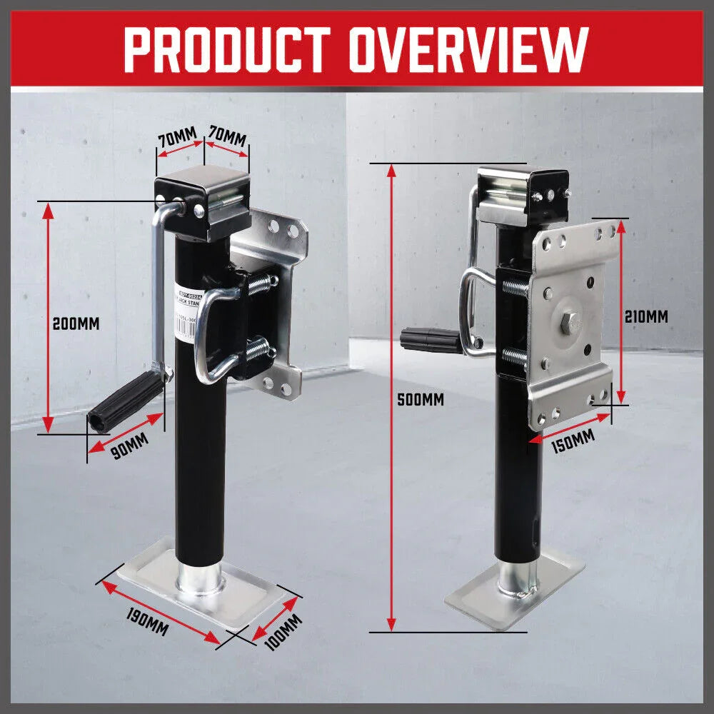 Trailer Caravan Canopy Jack Leg Stand Heavy Duty 2267KG/5000lbs Side H ...