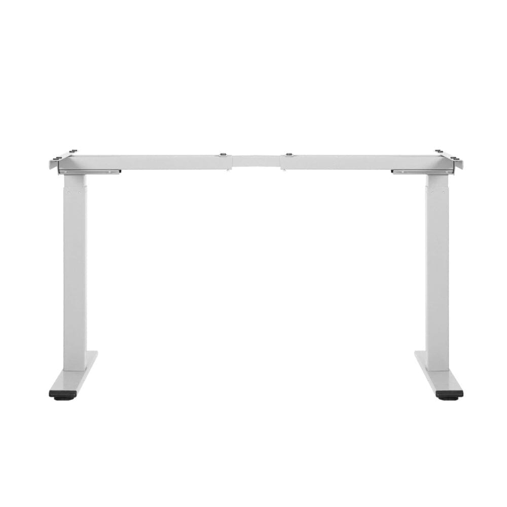 Standing Desk Frame Only Dual Motor Motorised White| KingsWarehouse