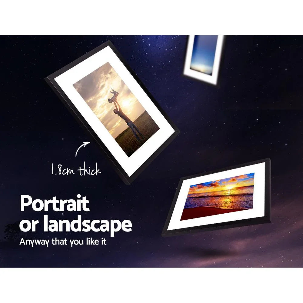 3 PCS Photo Frame Wall Set A3 Picture Home Decor Art Gift Present Blac ...