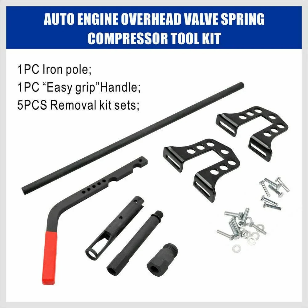 Overhead Valve Spring Compressor Universal Tool Kit OHC OHV Petrol Die ...